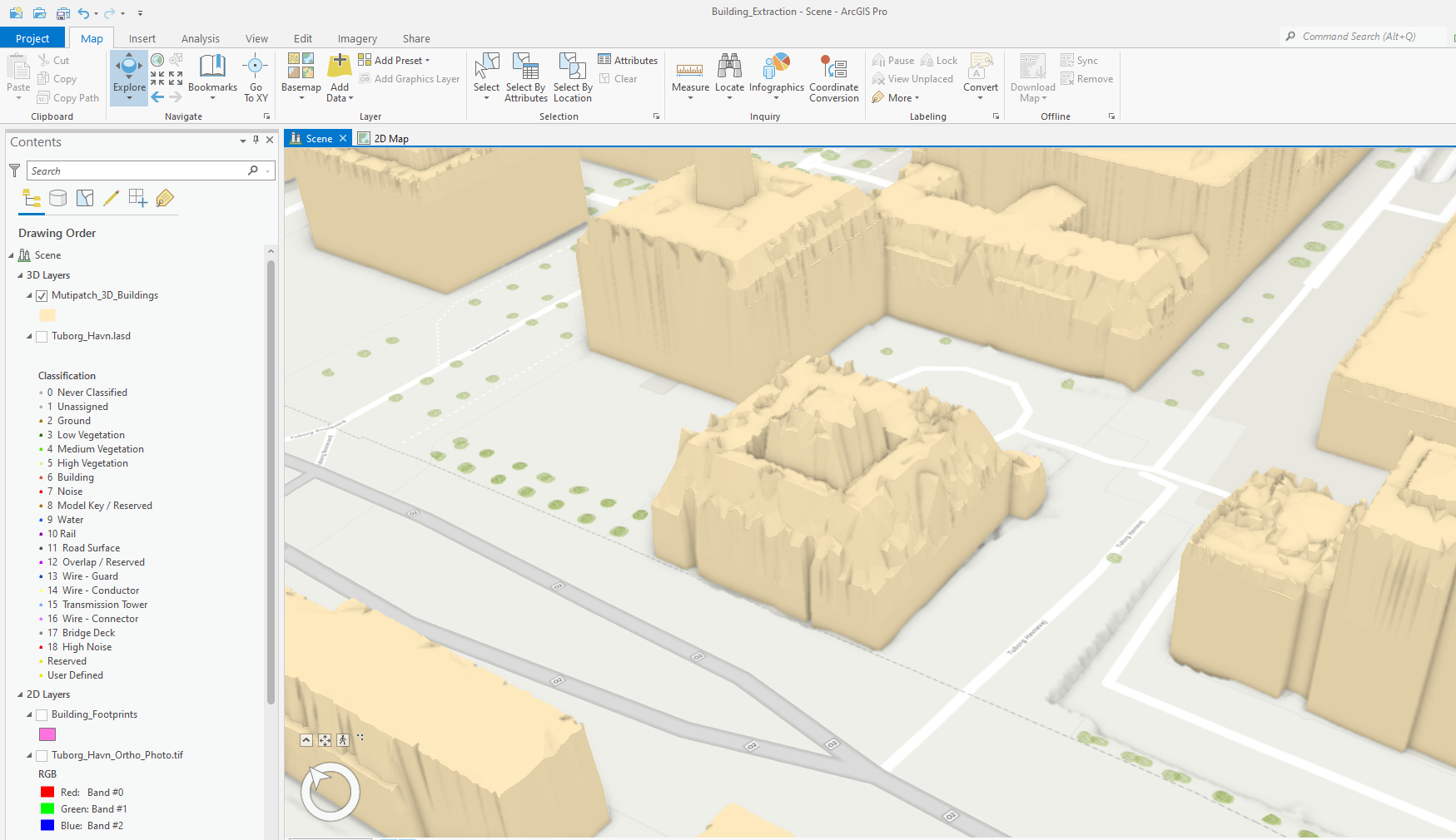 Solved: How can I get exact 3D building structure with smo... - Esri Community